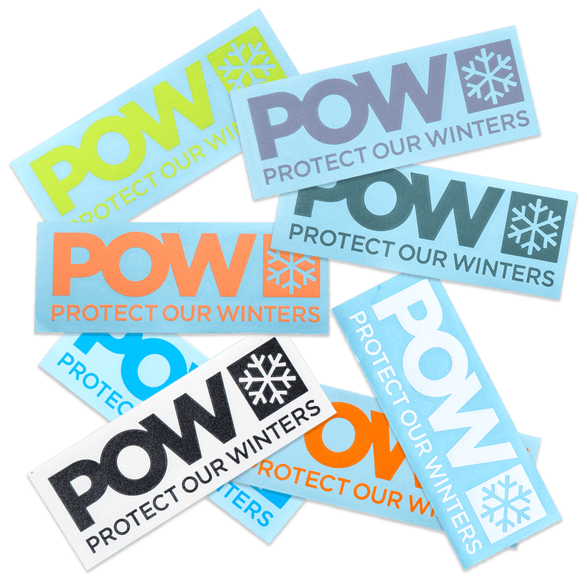 POW Transfer Sticker – Protect Our Winters